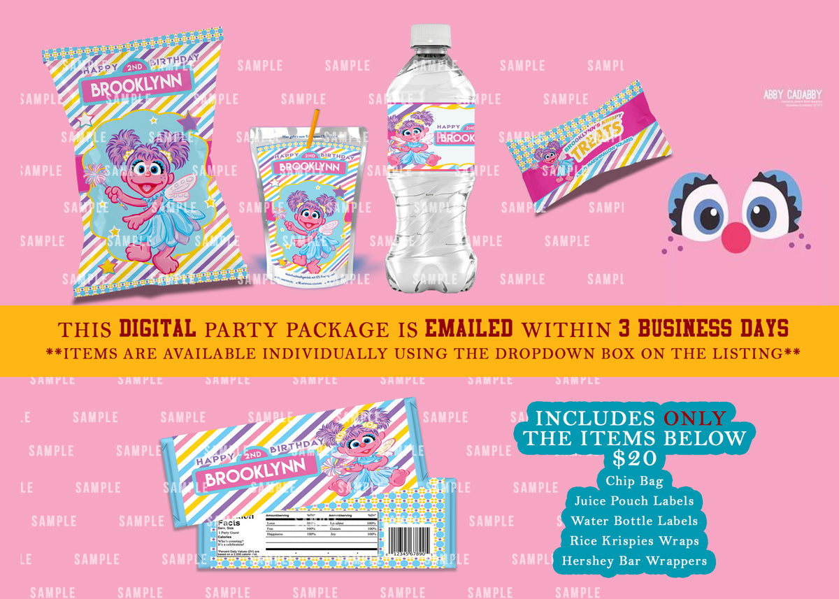 Digital Party Favors Package – Delightful Events Co